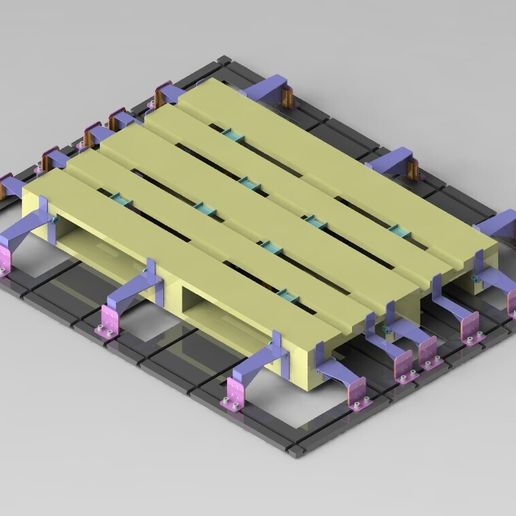 🪵 Wooden Pallet Nailing Fixture・Free STL File for 3D printing and CNC ...