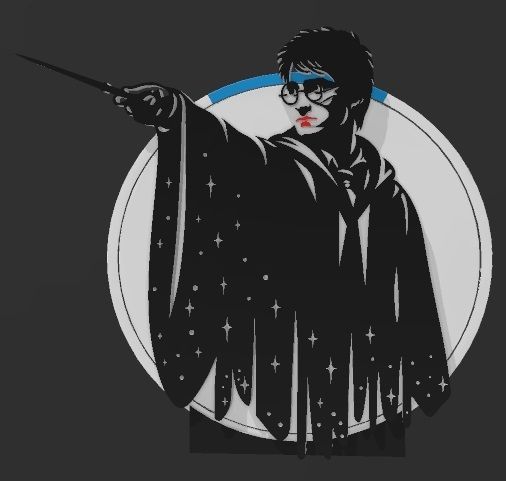 🍎 Suporte Alexa Echo Pop Harry Potter o Bruxo・Arquivo STL para ...