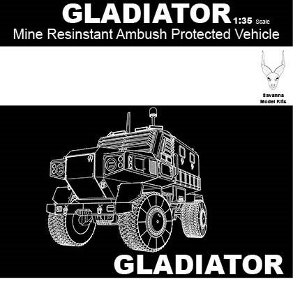 3D file Gladiator MRAP 🪖 ・Model to download and 3D print・Cults