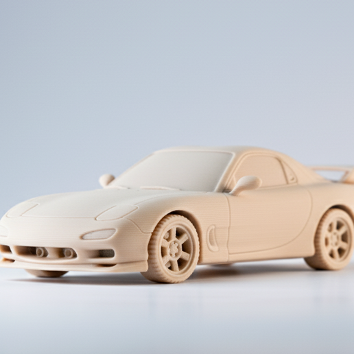🚗 Mazda RX7 3D Car Model・ STL File for 3D printing・Cults