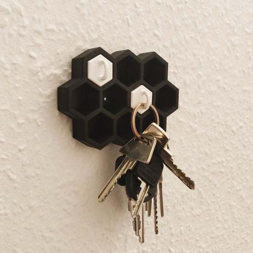 🔑 Key Wall Mount・Free STL File for ・Cults