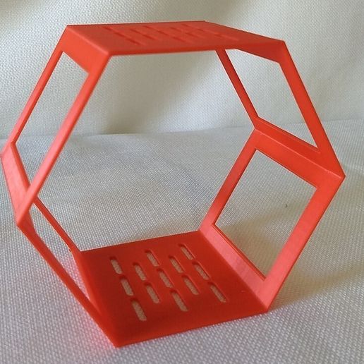 🏠 HexCell Modular Display Stand System・Free STL File for ・Cults