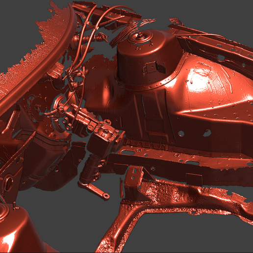 STL file Opel Omega B FL Engine compartment + Frame Engine Bay 🖼️ ・3D ...