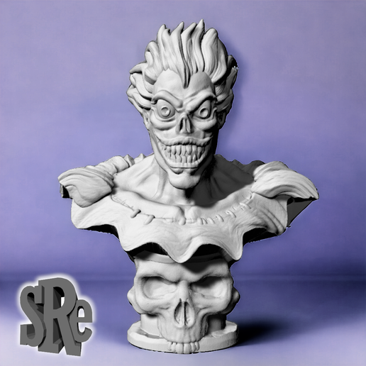 👤 bust ryuk - death note・ STL File for 3D printing・Cults