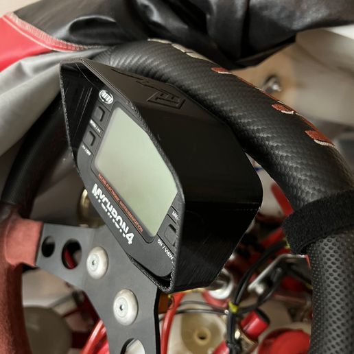 🚗 AiM Mychron 4 Sunshade Cover・ 3MF File for 3D printing・Cults