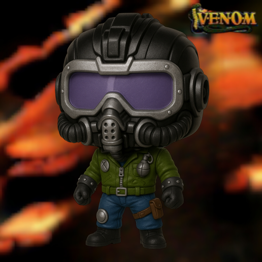 🎨 Sly Rax Funko Pop | Custom Figure・ STL File for 3D printing・Cults