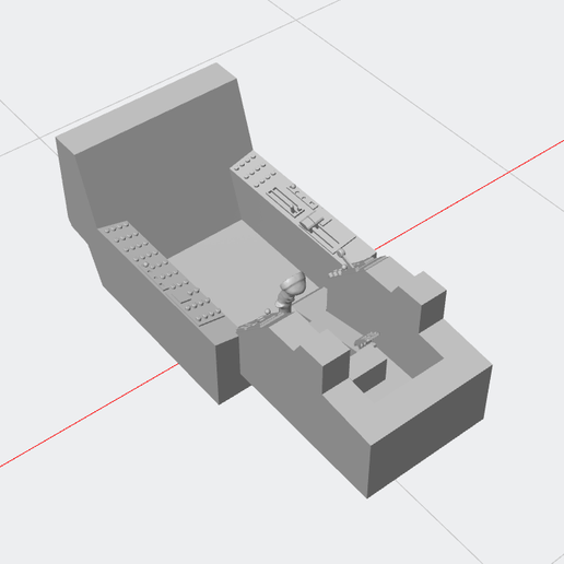 🕹️ F/A-18 Super Hornet Cockpit and Flight Stick・ STL File for 3D ...