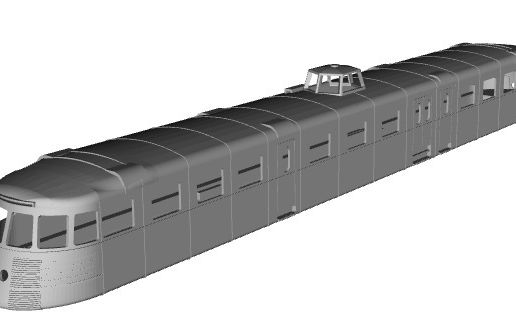 🇫🇷 Renault AEK2 autocar 1/87 scale・ 3D File for 3D printing・Cults