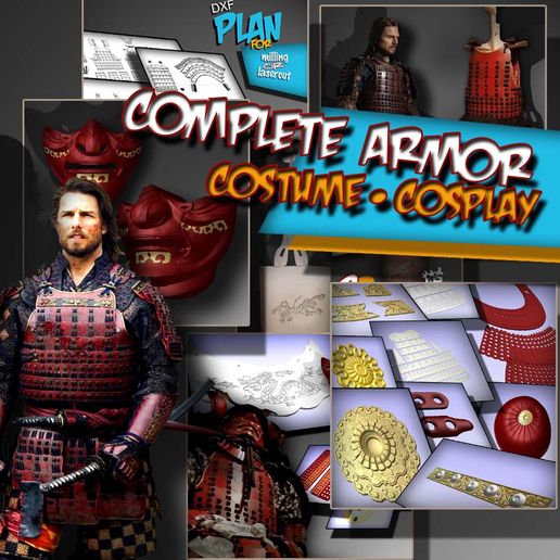 🗡️ Samurai Complete Armor Yoroi Nathan Algren Costplay the Last Samurai ...