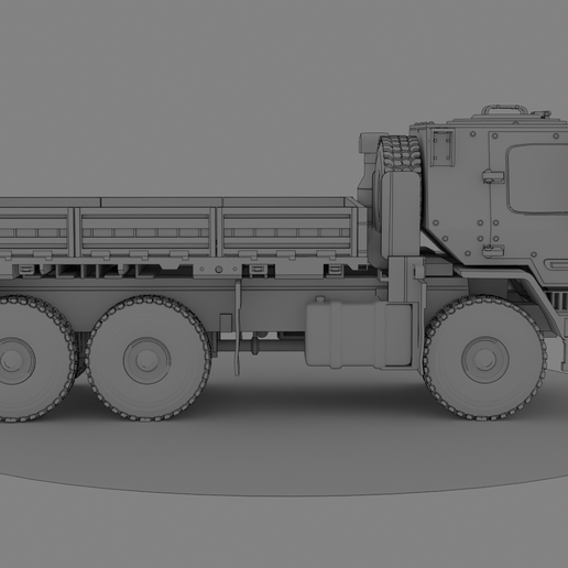 🚚 IDF FMTV TRUCK 3D print model・ STL File for 3D printing・Cults