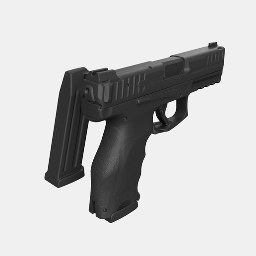 🩻 HK VP9 AND MAGAZINE 3D SCAN・ STL File for 3D printing・Cults