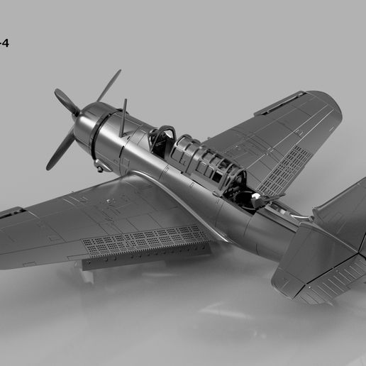 🗺️ 1/350 US Navy SB2C-1C/3/4/4E Helldiver (4 Variants) [STL]・ 3D File ...
