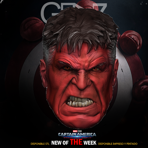 🚙 REDHULK, CAPTAIN AMERICA 4, RED HULK, HARRISON FORD, HARRISON FORD ...