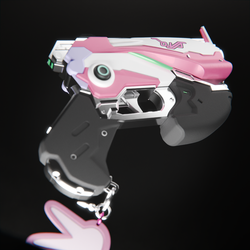 🗿 D.Va from Overwatch 2・ STL File for 3D printing・Cults