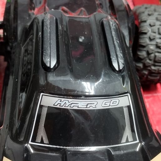 🪶 Hyper go h16bm 1:16 Rear wing・ STL File for 3D printing・Cults