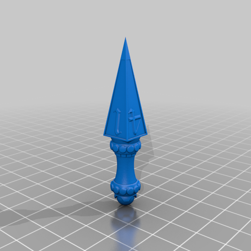 🎲 D4 Daggers・Free STL File for ・Cults