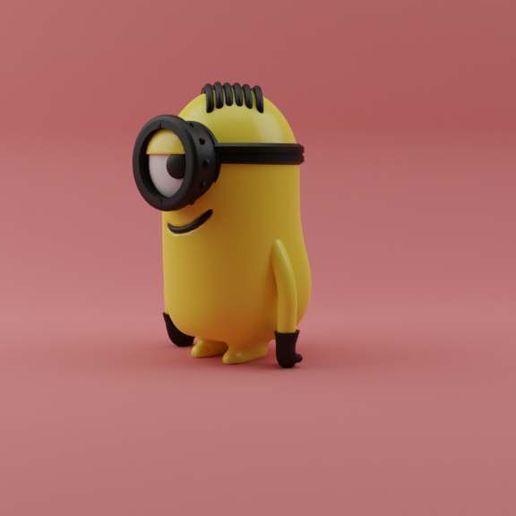 👹 Minion butt naked Steven・ STL File for 3D printing・Cults