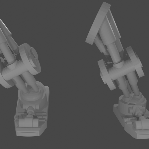 🦵 Bionic Legs Pack 1・ STL File for ・Cults