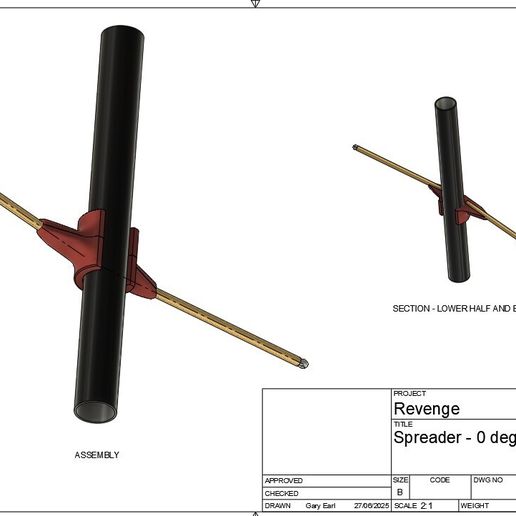 🧸 IOM Rigging Spreader・ STL File for 3D printing・Cults