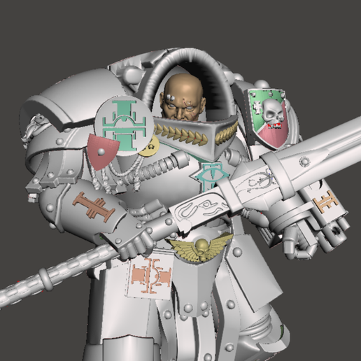 🎲 What If? - Grandmaster Janus was Loken/Horus・Free 3D File for 3D ...