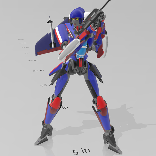 🤖 Transformer Avia・ 3D File for 3D printing・Cults