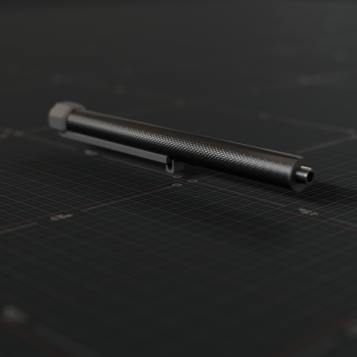 🔫 Airsoft carbon fiber upper for gng・ STL File for ・Cults