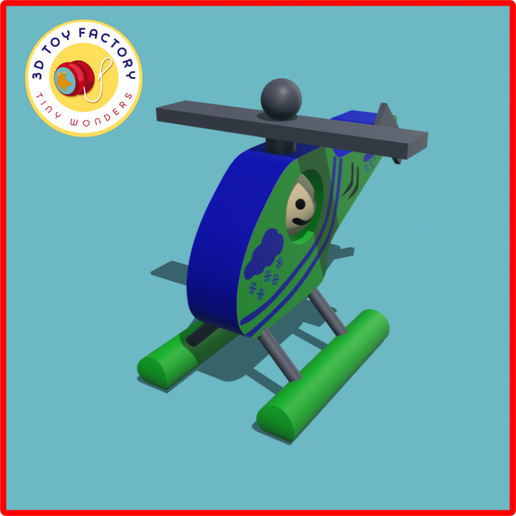 STL file Toy Helicopter Prop 🚁 ・3D print design to download・Cults