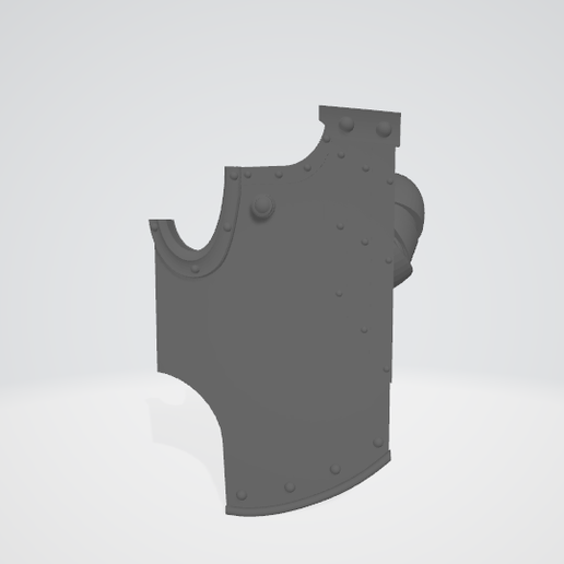 🛡️ Breacher Shield and Gun Arm・Free STL File for ・Cults