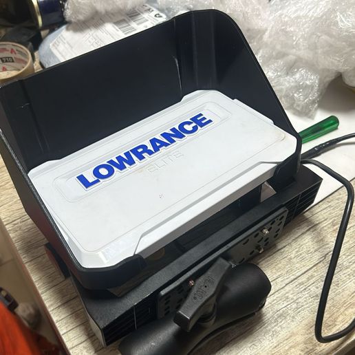 ☀️ SUN COVER SONAR LOWRANCE ELITE FS 7"・ STL File for 3D printing・Cults