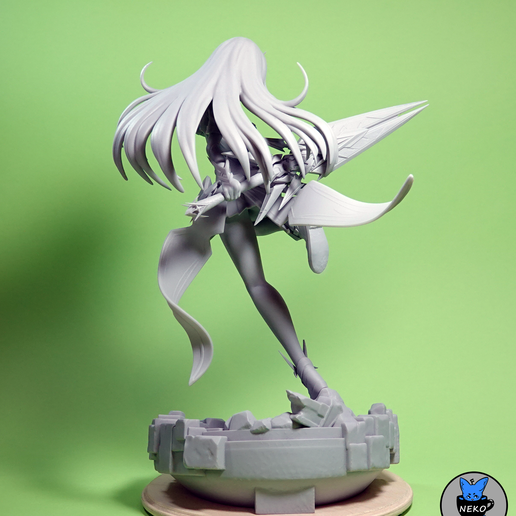 👧 Mythra - Xenoblade 2 Chronicles Game Figurine STL for 3D Printing・ 3D ...