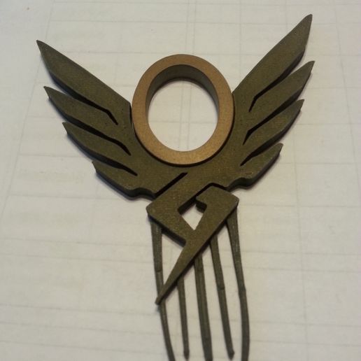 3D printable Overwatch - Mercy Hair pin・Cults
