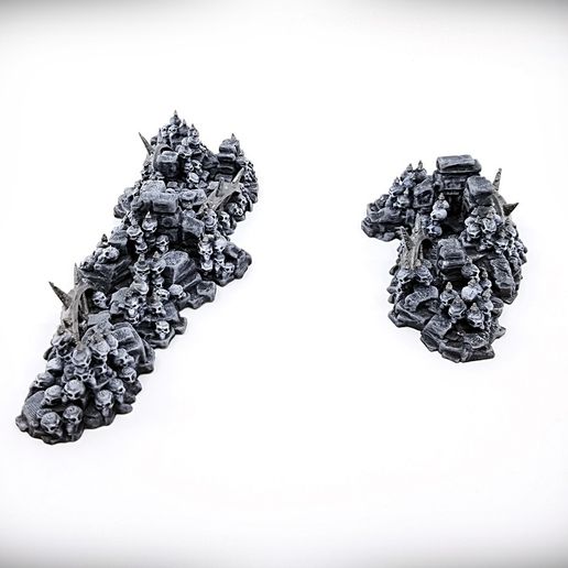 🎲 Rubble Pile Bundle - Grimdark・ 3D File for ・Cults