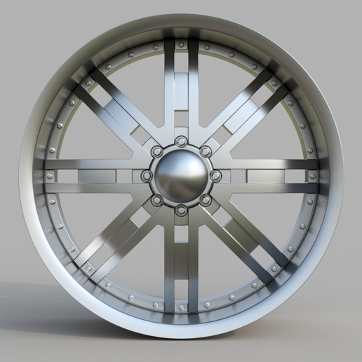 🛞 STL WHEEL DUB FOR PICK UPS・ STL File for 3D printing・Cults