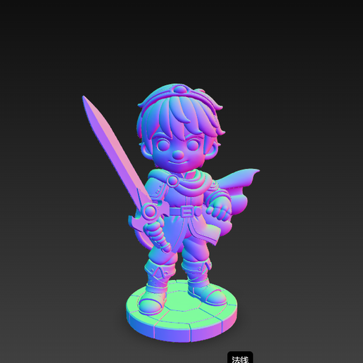🔥 Ike fire emblem・ STL File for 3D printing・Cults