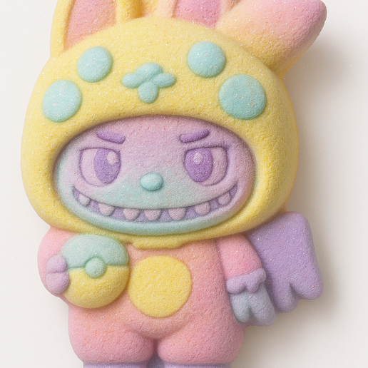 🛀 Labubu in Poke outfit, BATH BOMB MOLD , Hybrid Mold・ 3D File for 3D ...