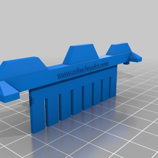 3D-Datei Elektrophorese-Kamm kostenlos・3D-druckbares Design zum herunterladen・Cults
