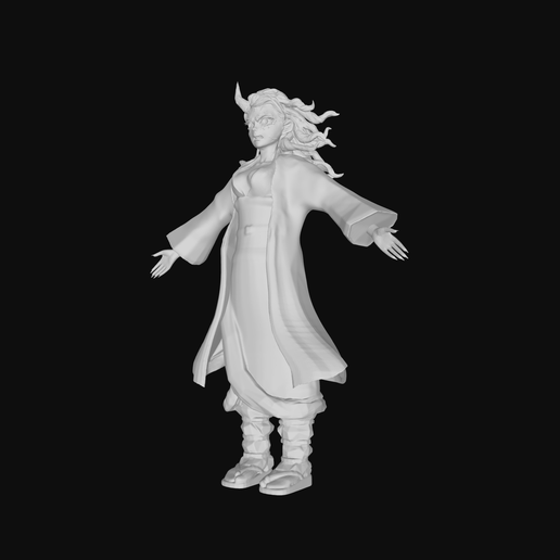 STL file NEZUKO KAMADO DEMON SLAYER 👧 (OBJ)・3D print design to download ...
