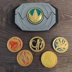 3D printable Mighty Morphin Power Rangers - Morpher • made with ...