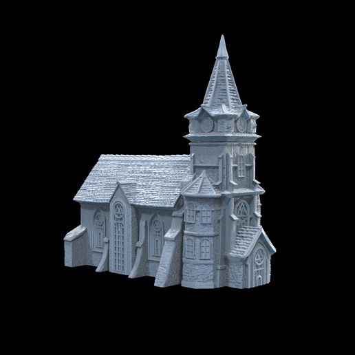 ⛪ Grexdale Church・Free STL File for 3D printing・Cults