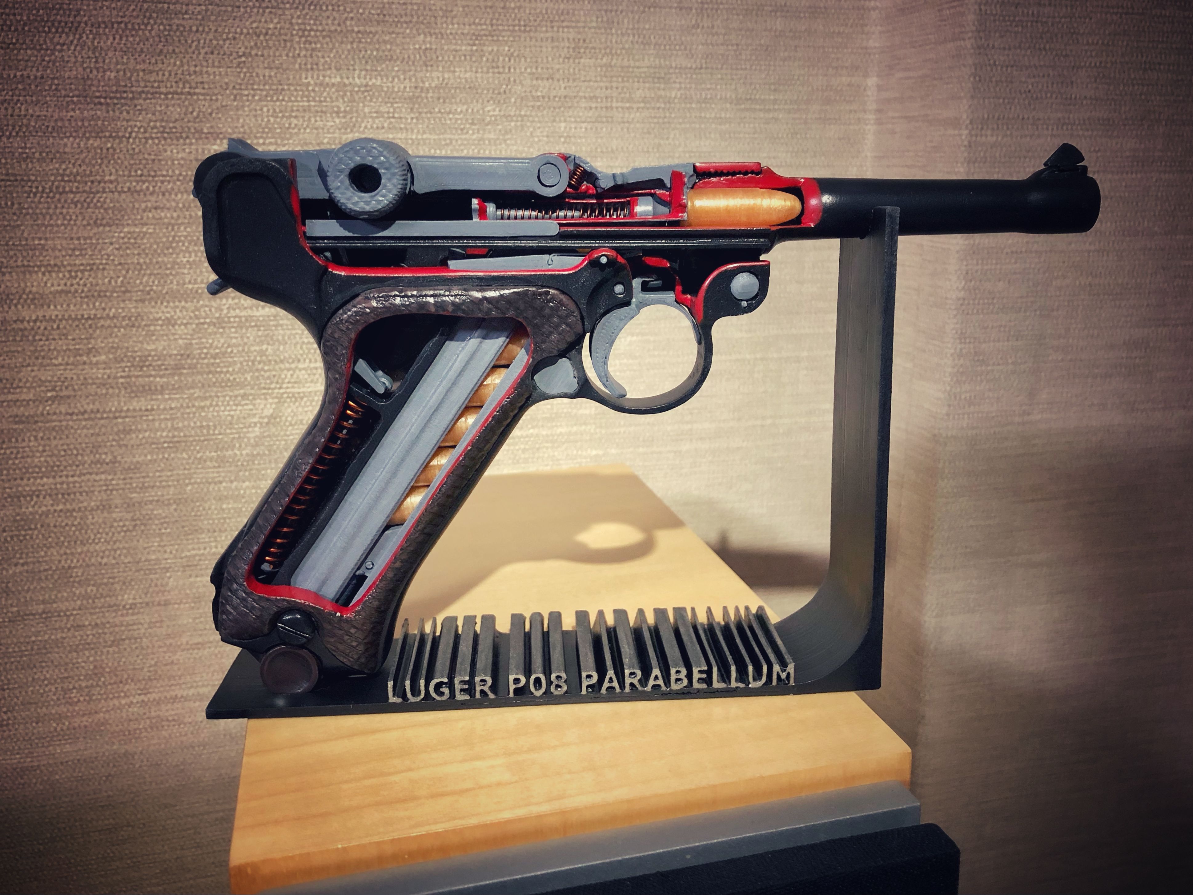 Download file Luger P08 "Parabellum". • 3D print template ・ Cults