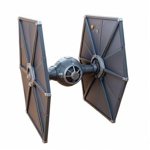 STL file Tie Fighter 👔 ・Model to download and 3D print・Cults