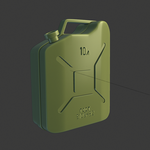 STL file canister - 10l canister 1:64 and 1:35 🚗 ・3D print object to ...