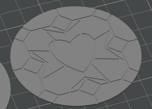 💜 Sisters of Battle Order of the Valorous Heart base topper selection ...