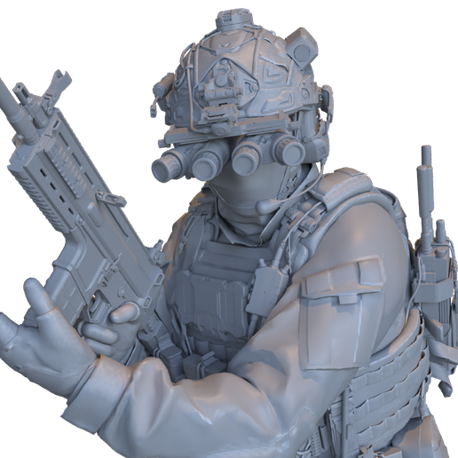 🫡 Soldier Ops 31: Elite Forces・ STL File for 3D printing・Cults