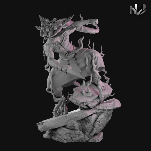 👾 Mahoraga STL - Jujutsu Kaisen・ 3D File for 3D printing・Cults