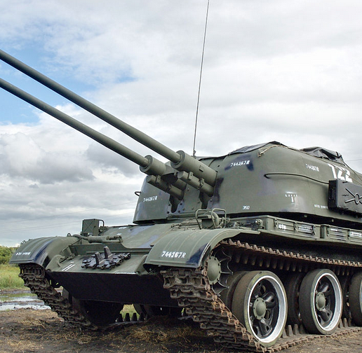 STL file Soviet ZSU-57-2 battle tank 3D model 🪖 (3MF)・3D printable ...