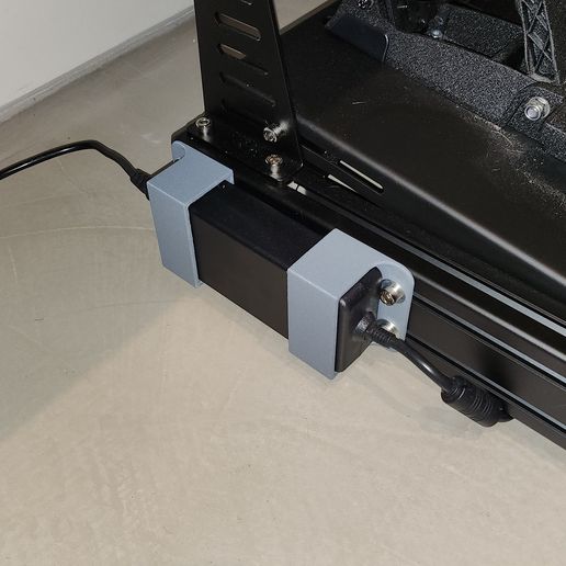 STL file Fanatec DD pro 8Nm 8040 aluminium rig PSU holder 💻 ・3D printer ...