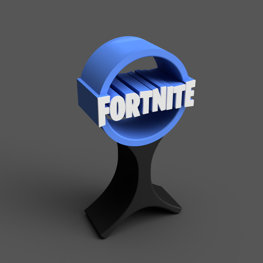 🎮 Fortnite Headset Stand・ STL File for 3D printing・Cults