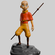 STL file Aang - Avatar The Last Airbender 🚰・3D printer design to ...