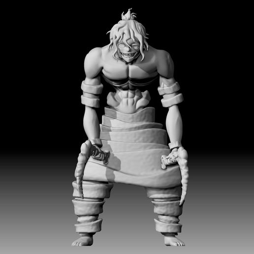 🌙 Gyutaro Upper Rank 6 - Demon Slayer Figure・ STL File for 3D printing ...